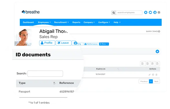 HR Document Management Software | Breathe